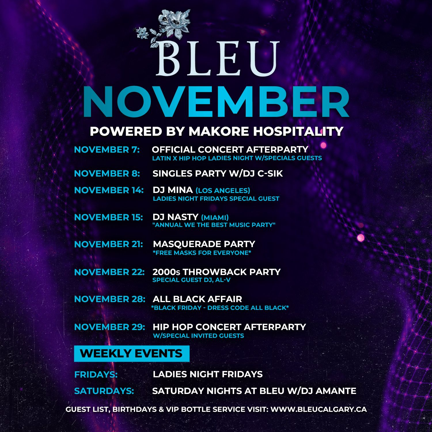 Bleu Calgary – La Vie En Bleu