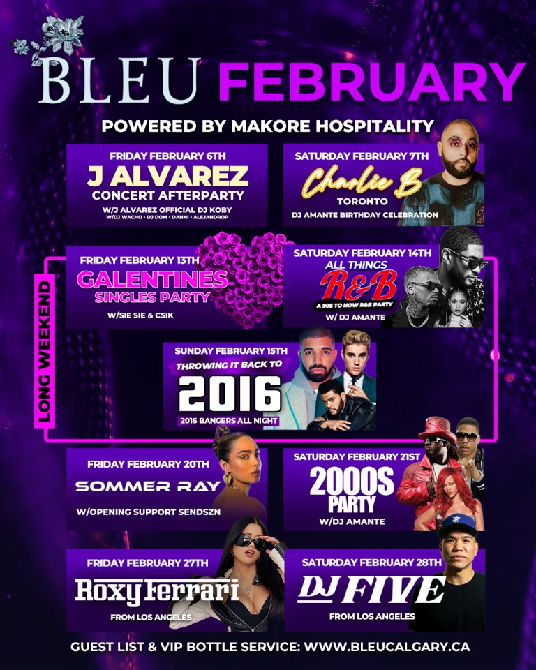 Bleu Calgary – La Vie En Bleu