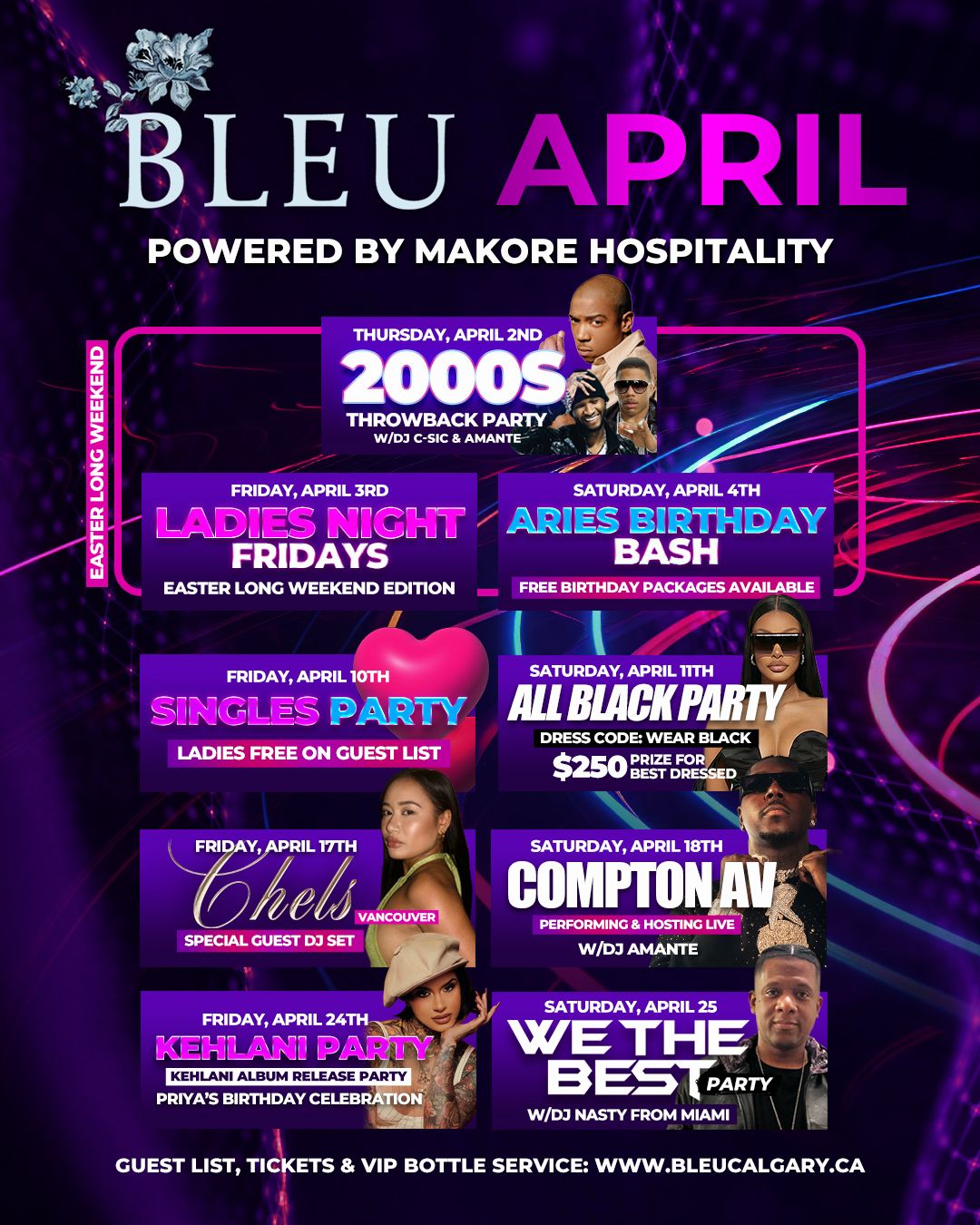 Bleu Calgary – La Vie En Bleu