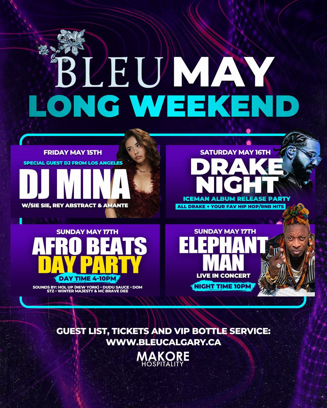 Bleu Calgary – La Vie En Bleu